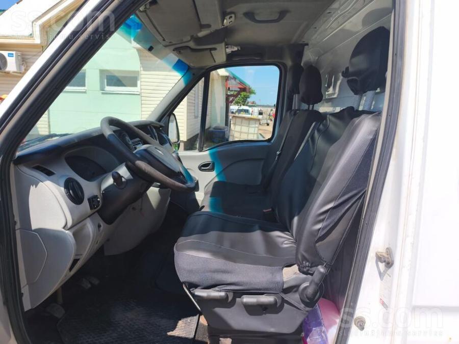 White Renault Master 2008 in Daugavpils, with an engine capacity of 2.50 L and mileage of 312 thousand km for 2900 €, photo 8 on AUTOMOTO.COM.LV