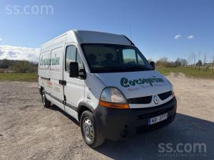 White Renault Master 2009 in Jelgava, with an engine capacity of 2.50 L and mileage of 391 thousand km for 4100 €, photo 6 on AUTOMOTO.COM.LV