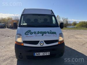 White Renault Master 2009 in Jelgava, with an engine capacity of 2.50 L and mileage of 391 thousand km for 4100 €, photo 7 on AUTOMOTO.COM.LV