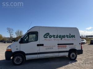 White Renault Master 2009 in Jelgava, with an engine capacity of 2.50 L and mileage of 391 thousand km for 4100 €, photo 8 on AUTOMOTO.COM.LV