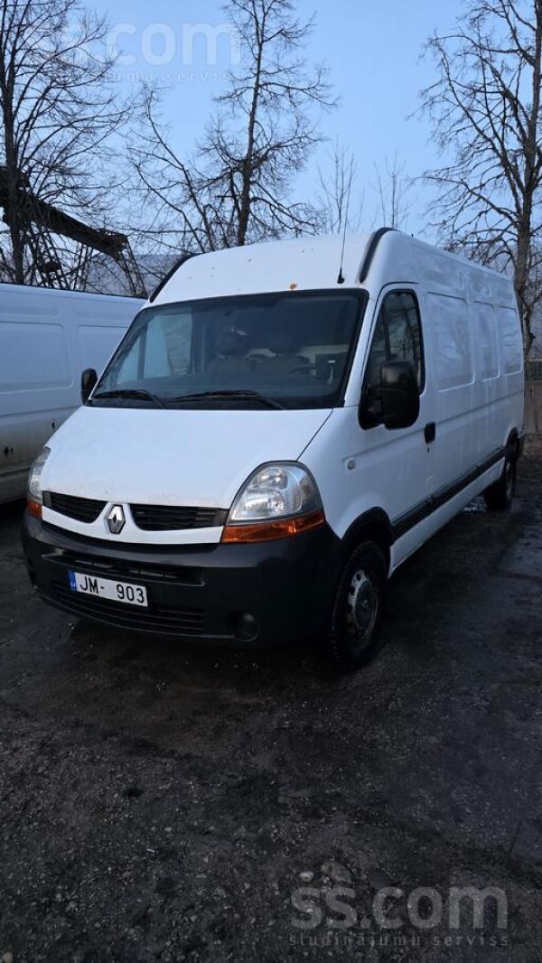 Balts Renault Master 2009 Rīga, ar dzinēja tilpumu 2.50 L un nobraukumu 248 tūkst. km par 3200 €, foto 1 vietnē AUTOMOTO.COM.LV