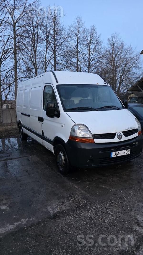 Balts Renault Master 2009 Rīga, ar dzinēja tilpumu 2.50 L un nobraukumu 248 tūkst. km par 3200 €, foto 2 vietnē AUTOMOTO.COM.LV