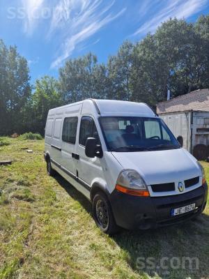 White Renault Master 2009 in Riga, with an engine capacity of 2.50 L and mileage of 338 thousand km for 4356 €, photo 3 on AUTOMOTO.COM.LV