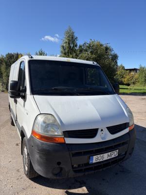 Balts Renault Master 2009 Tallina, ar dzinēja tilpumu 2.50 L un nobraukumu 348 tūkst. km par 3000 €, foto  vietnē AUTOMOTO.COM.LV