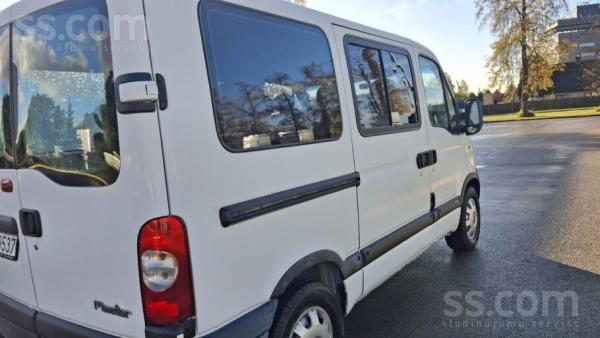White Renault Master 2010 in Jelgava, with an engine capacity of 2.50 L and mileage of 264 thousand km for 7000 €, photo 4 on AUTOMOTO.COM.LV