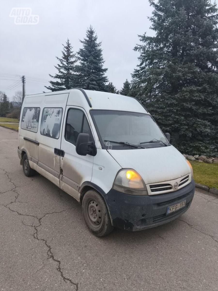 Balts Renault Master 2010 Kauņa, ar dzinēja tilpumu 2.50 L un nobraukumu 375 tūkst. km par 1600 €, foto 1 vietnē AUTOMOTO.COM.LV