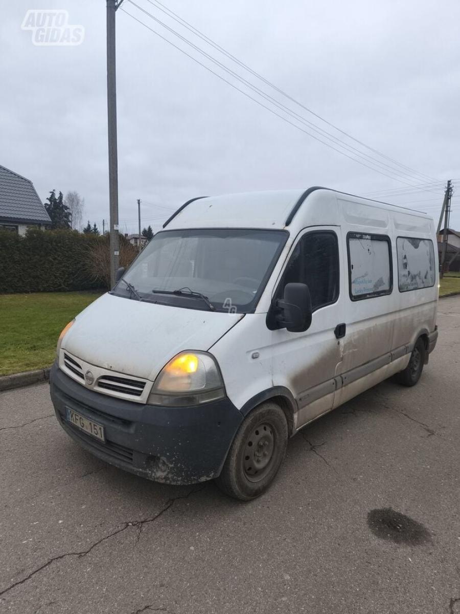 Balts Renault Master 2010 Kauņa, ar dzinēja tilpumu 2.50 L un nobraukumu 375 tūkst. km par 1600 €, foto 2 vietnē AUTOMOTO.COM.LV