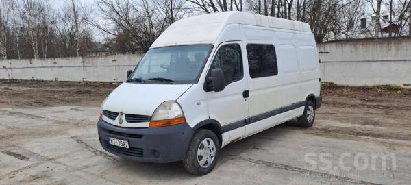 Balts Renault Master 2010 Rīga, ar dzinēja tilpumu 2.50 L un nobraukumu 509 tūkst. km par 2400 €, foto 1 vietnē AUTOMOTO.COM.LV