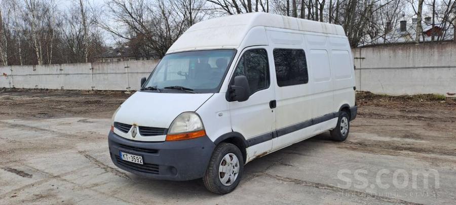 Balts Renault Master 2010 Rīga, ar dzinēja tilpumu 2.50 L un nobraukumu 509 tūkst. km par 2400 €, foto 1 vietnē AUTOMOTO.COM.LV