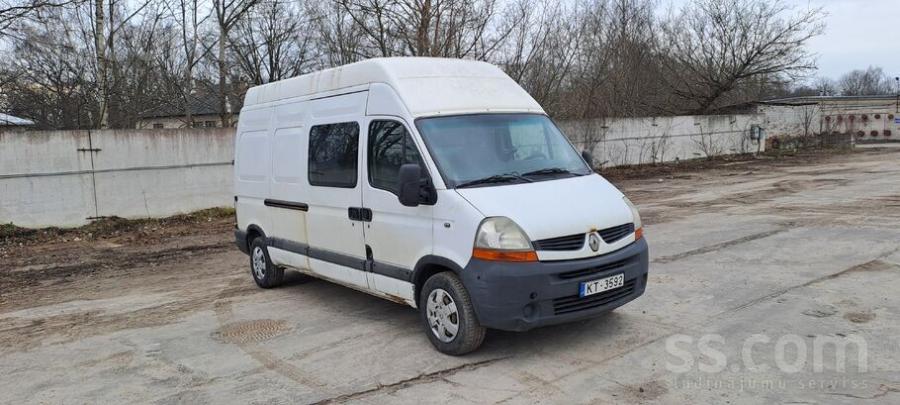 Balts Renault Master 2010 Rīga, ar dzinēja tilpumu 2.50 L un nobraukumu 509 tūkst. km par 2400 €, foto 4 vietnē AUTOMOTO.COM.LV
