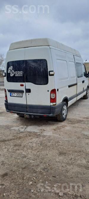 Balts Renault Master 2010 Rīga, ar dzinēja tilpumu 2.50 L un nobraukumu 509 tūkst. km par 2400 €, foto 5 vietnē AUTOMOTO.COM.LV
