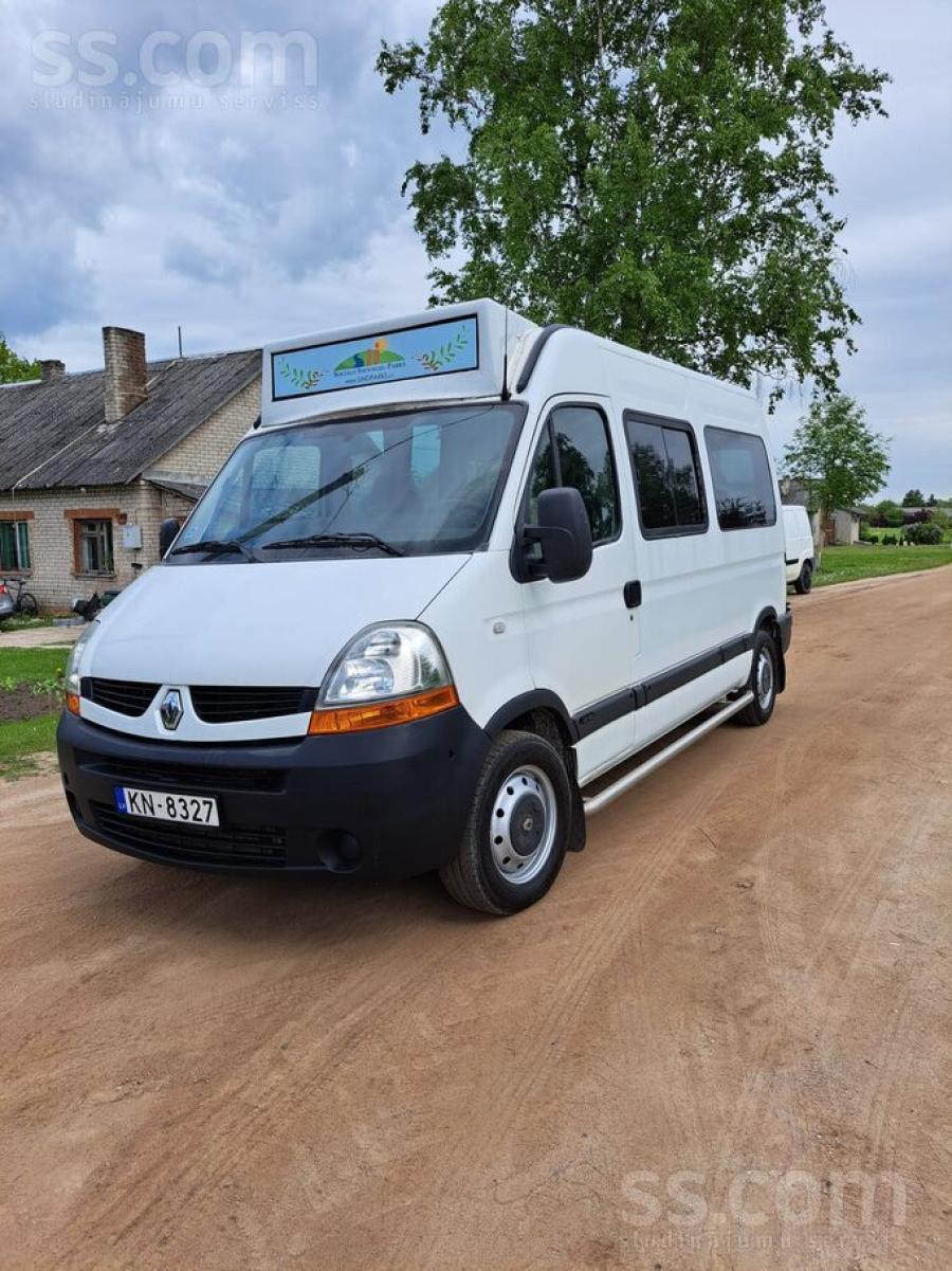 White Renault Master 2010 in Dobele, with an engine capacity of 2.50 L and mileage of 228 thousand km for 4700 €, photo 6 on AUTOMOTO.COM.LV