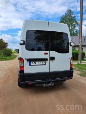 White Renault Master 2010 in Dobele, with an engine capacity of 2.50 L and mileage of 228 thousand km for 4700 €, photo 8 on AUTOMOTO.COM.LV