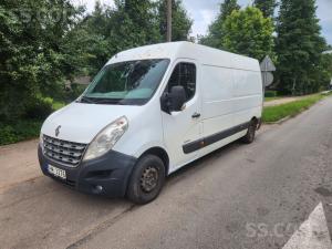 White Renault Master 2010 in Riga, with an engine capacity of 2.30 L and mileage of 579 thousand km for 4800 €, photo 1 on AUTOMOTO.COM.LV