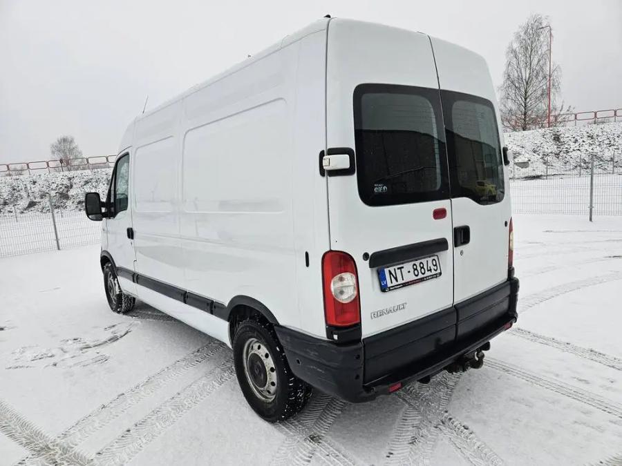 White Renault Master 2010 in Jekabpils, with an engine capacity of 2.50 L and mileage of 162 thousand km for 6990 €, photo 7 on AUTOMOTO.COM.LV