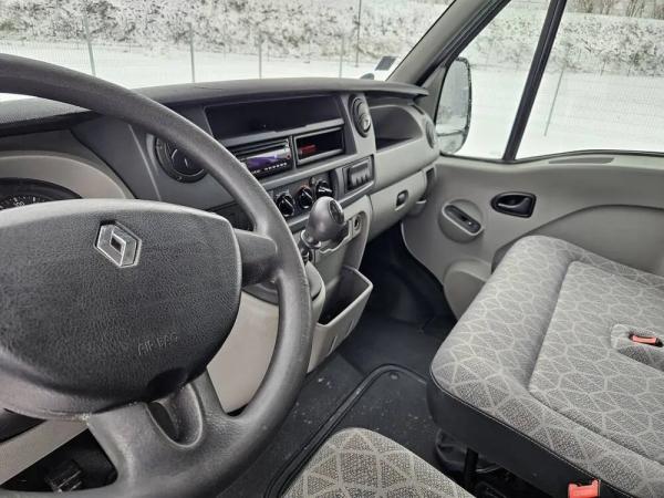 White Renault Master 2010 in Jekabpils, with an engine capacity of 2.50 L and mileage of 162 thousand km for 6990 €, photo 8 on AUTOMOTO.COM.LV