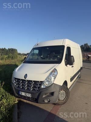 White Renault Master 2010 in Valmiera, with an engine capacity of 2.50 L and mileage of 255 thousand km for 6900 €, photo  on AUTOMOTO.COM.LV
