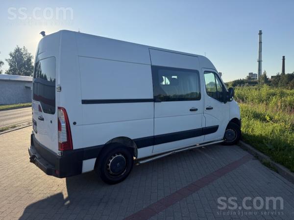 White Renault Master 2010 in Valmiera, with an engine capacity of 2.50 L and mileage of 255 thousand km for 6900 €, photo 4 on AUTOMOTO.COM.LV