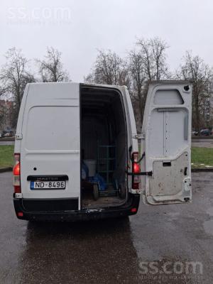 White Renault Master 2011 in Riga, with an engine capacity of 2.30 L and mileage of 311 thousand km for 5100 €, photo 5 on AUTOMOTO.COM.LV