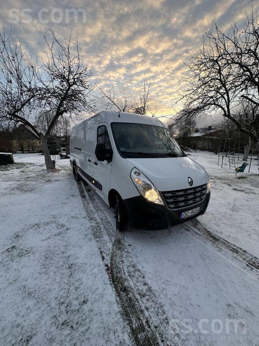White Renault Master 2011 in Riga, with an engine capacity of 2.30 L and mileage of 480 thousand km for 5500 €, photo 1 on AUTOMOTO.COM.LV