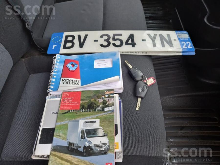 Balts Renault Master 2011 Rīga, ar dzinēja tilpumu 2.30 L un nobraukumu 0 tūkst. km par 13000 €, foto 26 vietnē AUTOMOTO.COM.LV