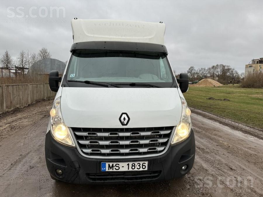 White Renault Master 2011 in Jelgava, with an engine capacity of 2.30 L and mileage of 530 thousand km for 7500 €, photo 7 on AUTOMOTO.COM.LV