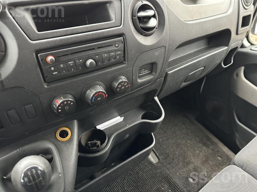 White Renault Master 2011 in Jelgava, with an engine capacity of 2.30 L and mileage of 530 thousand km for 7500 €, photo 14 on AUTOMOTO.COM.LV
