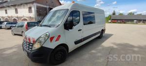 White Renault Master 2011 in Riga, with an engine capacity of 2.30 L and mileage of 32 thousand km for 9850 €, photo  on AUTOMOTO.COM.LV