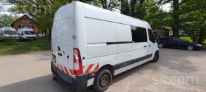 White Renault Master 2011 in Riga, with an engine capacity of 2.30 L and mileage of 32 thousand km for 9850 €, photo 5 on AUTOMOTO.COM.LV