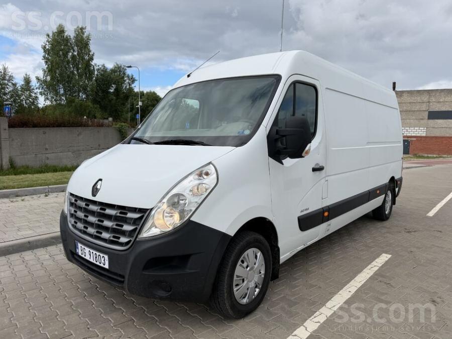White Renault Master 2011 in Jelgava, with an engine capacity of 2.30 L and mileage of 246 thousand km for 9100 €, photo 1 on AUTOMOTO.COM.LV