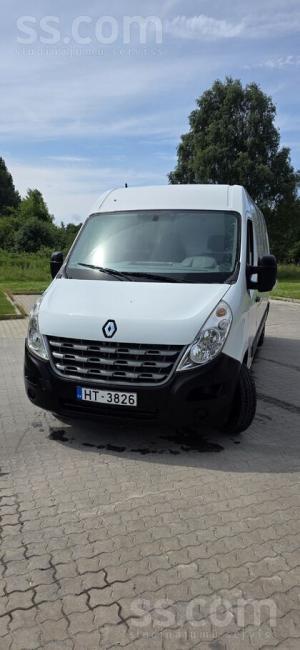 White Renault Master 2011 in Liepaja, with an engine capacity of 2.30 L and mileage of 461 thousand km for 3600 €, photo  on AUTOMOTO.COM.LV