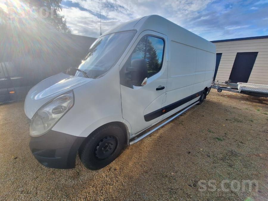 White Renault Master 2011 in Riga, with an engine capacity of 2.30 L and mileage of 455 thousand km for 5500 €, photo 5 on AUTOMOTO.COM.LV