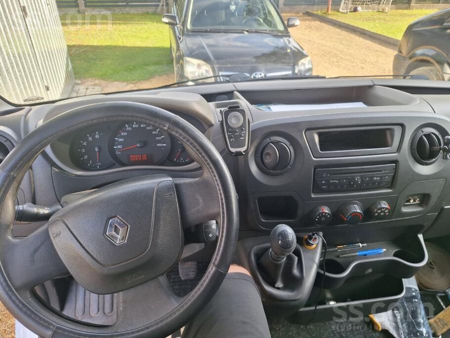 White Renault Master 2011 in Riga, with an engine capacity of 2.30 L and mileage of 455 thousand km for 5500 €, photo 9 on AUTOMOTO.COM.LV