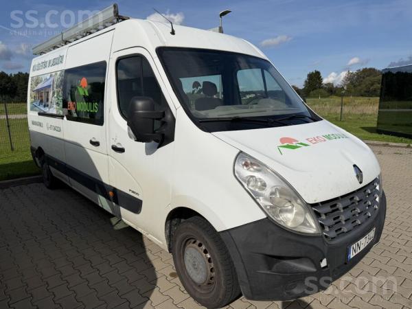White Renault Master 2011 in Riga, with an engine capacity of 2.30 L and mileage of 411 thousand km for 7500 €, photo 3 on AUTOMOTO.COM.LV
