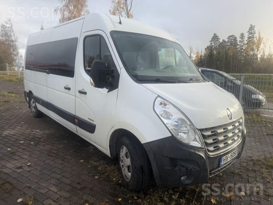 White Renault Master 2012 in Talsi, with an engine capacity of 2.30 L and mileage of 272 thousand km for 8500 €, photo 1 on AUTOMOTO.COM.LV