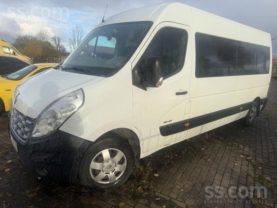 White Renault Master 2012 in Talsi, with an engine capacity of 2.30 L and mileage of 272 thousand km for 8500 €, photo 2 on AUTOMOTO.COM.LV