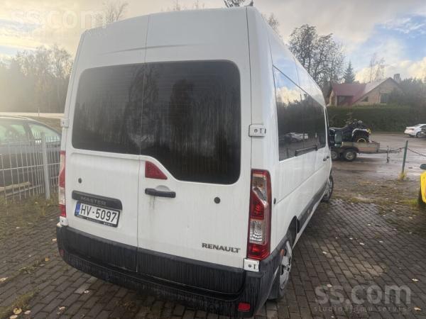White Renault Master 2012 in Talsi, with an engine capacity of 2.30 L and mileage of 272 thousand km for 8500 €, photo 4 on AUTOMOTO.COM.LV
