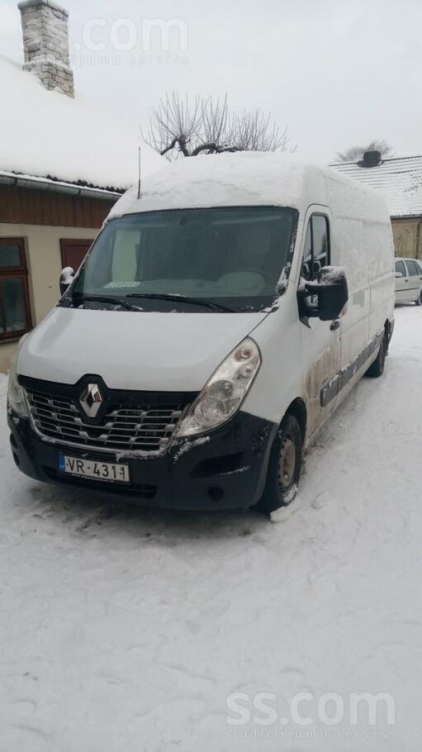 Balts Renault Master 2012 Liepāja, ar dzinēja tilpumu 2.30 L un nobraukumu 806 tūkst. km par 4400 €, foto 1 vietnē AUTOMOTO.COM.LV