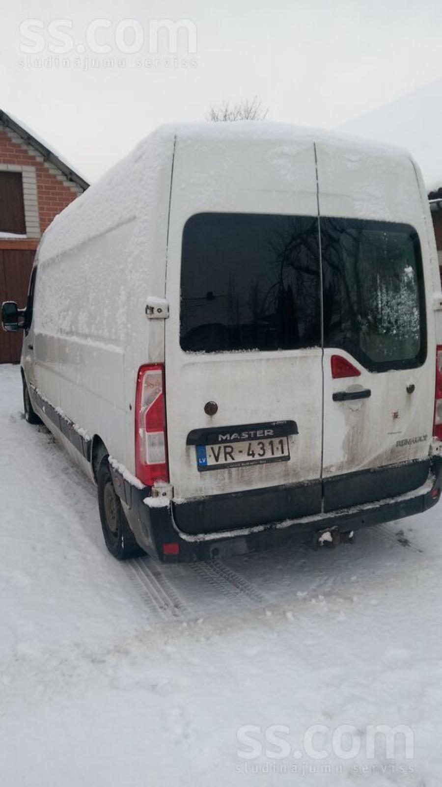 Balts Renault Master 2012 Liepāja, ar dzinēja tilpumu 2.30 L un nobraukumu 806 tūkst. km par 4400 €, foto 2 vietnē AUTOMOTO.COM.LV