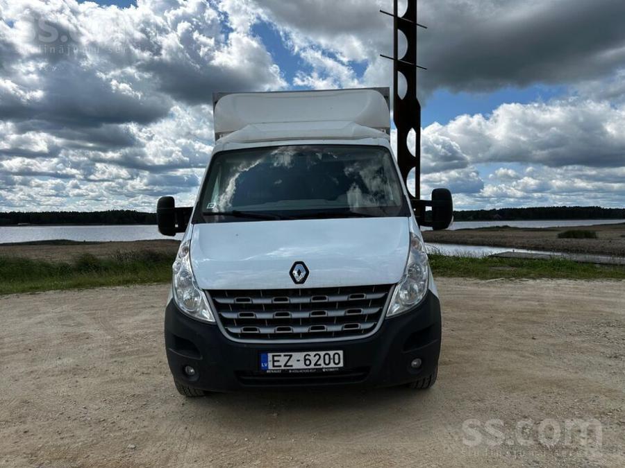 White Renault Master 2012 in Riga, with an engine capacity of 2.30 L and mileage of 264 thousand km for 5500 €, photo 9 on AUTOMOTO.COM.LV