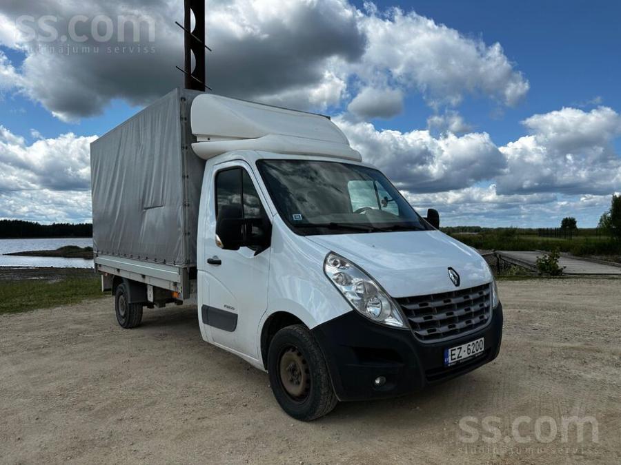 White Renault Master 2012 in Riga, with an engine capacity of 2.30 L and mileage of 264 thousand km for 5500 €, photo 10 on AUTOMOTO.COM.LV