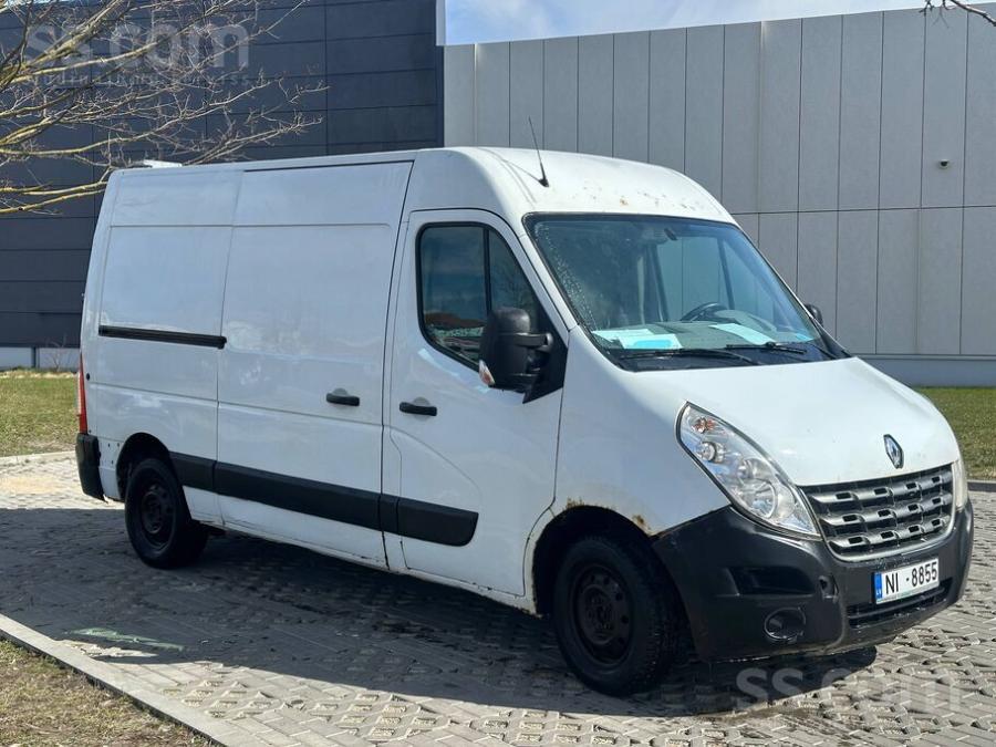 White Renault Master 2012 in Riga, with an engine capacity of 2.30 L and mileage of 311 thousand km for 4000 €, photo 3 on AUTOMOTO.COM.LV
