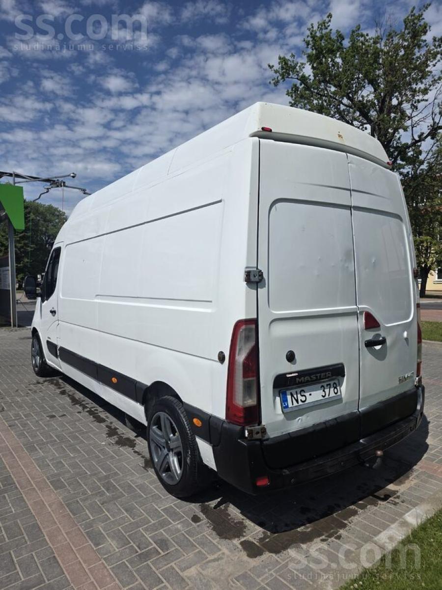 White Renault Master 2012 in Kuldiga, with an engine capacity of 2.30 L and mileage of 0 thousand km for 5800 €, photo 1 on AUTOMOTO.COM.LV