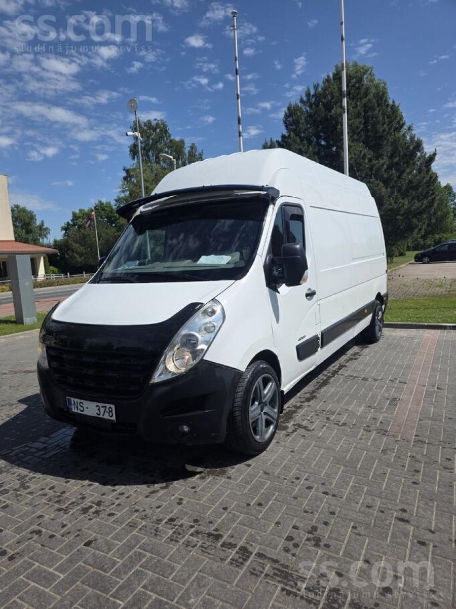 White Renault Master 2012 in Kuldiga, with an engine capacity of 2.30 L and mileage of 0 thousand km for 5800 €, photo 6 on AUTOMOTO.COM.LV