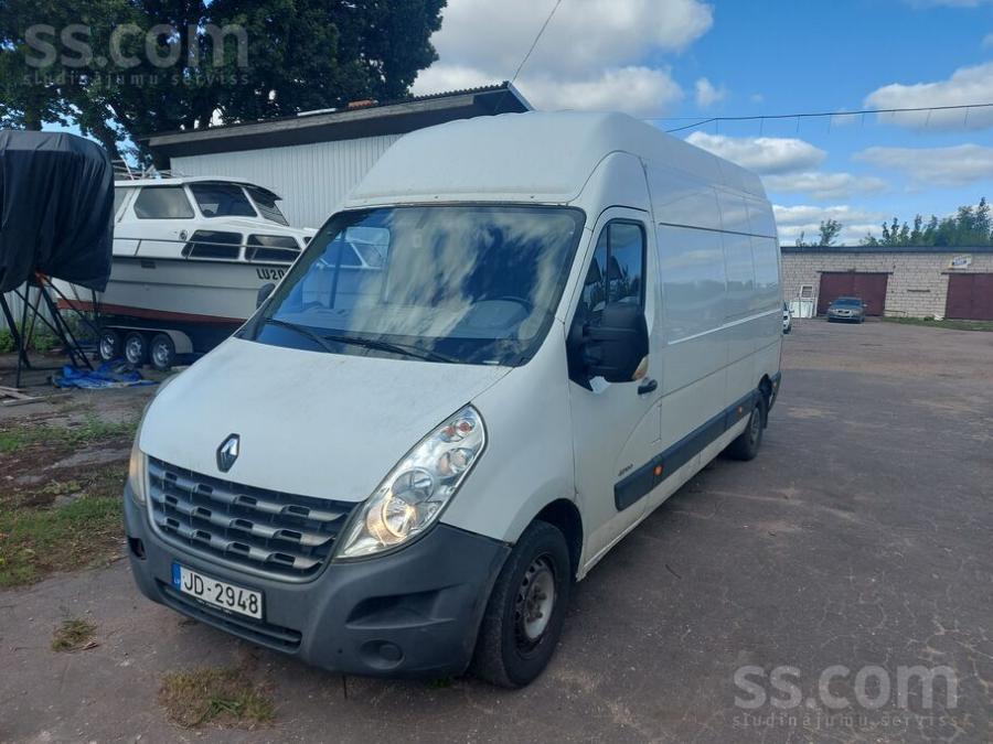 White Renault Master 2012 in Daugavpils, with an engine capacity of 2.30 L and mileage of 620 thousand km for 4500 €, photo 5 on AUTOMOTO.COM.LV