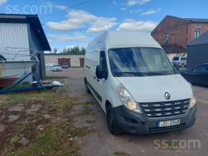 White Renault Master 2012 in Daugavpils, with an engine capacity of 2.30 L and mileage of 620 thousand km for 4500 €, photo 6 on AUTOMOTO.COM.LV