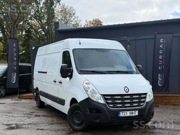 White Renault Master 2012 in Tallinn, with an engine capacity of 2.30 L and mileage of 291 thousand km for 6790 €, photo 9 on AUTOMOTO.COM.LV