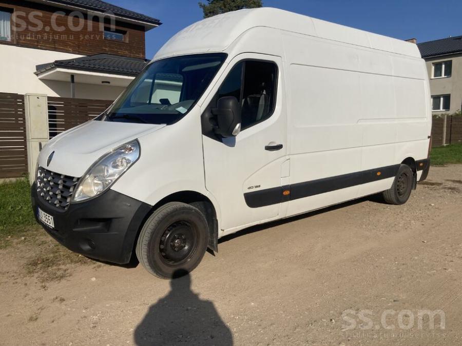 White Renault Master 2012 in Daugavpils, with an engine capacity of 2.30 L and mileage of 310 thousand km for 5400 €, photo 1 on AUTOMOTO.COM.LV