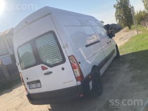 White Renault Master 2012 in Daugavpils, with an engine capacity of 2.30 L and mileage of 310 thousand km for 5400 €, photo 4 on AUTOMOTO.COM.LV