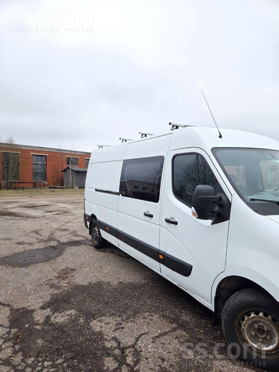 Balts Renault Master 2013 Valmiera, ar dzinēja tilpumu 2.30 L un nobraukumu 345 tūkst. km par 23750 €, foto 2 vietnē AUTOMOTO.COM.LV